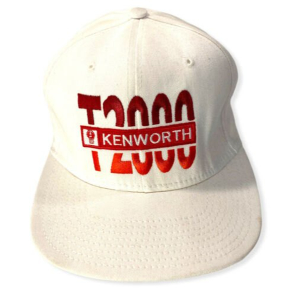 Vintage Tonkin Kenworth T2000 Trucker Hat Cap White R… - Gem